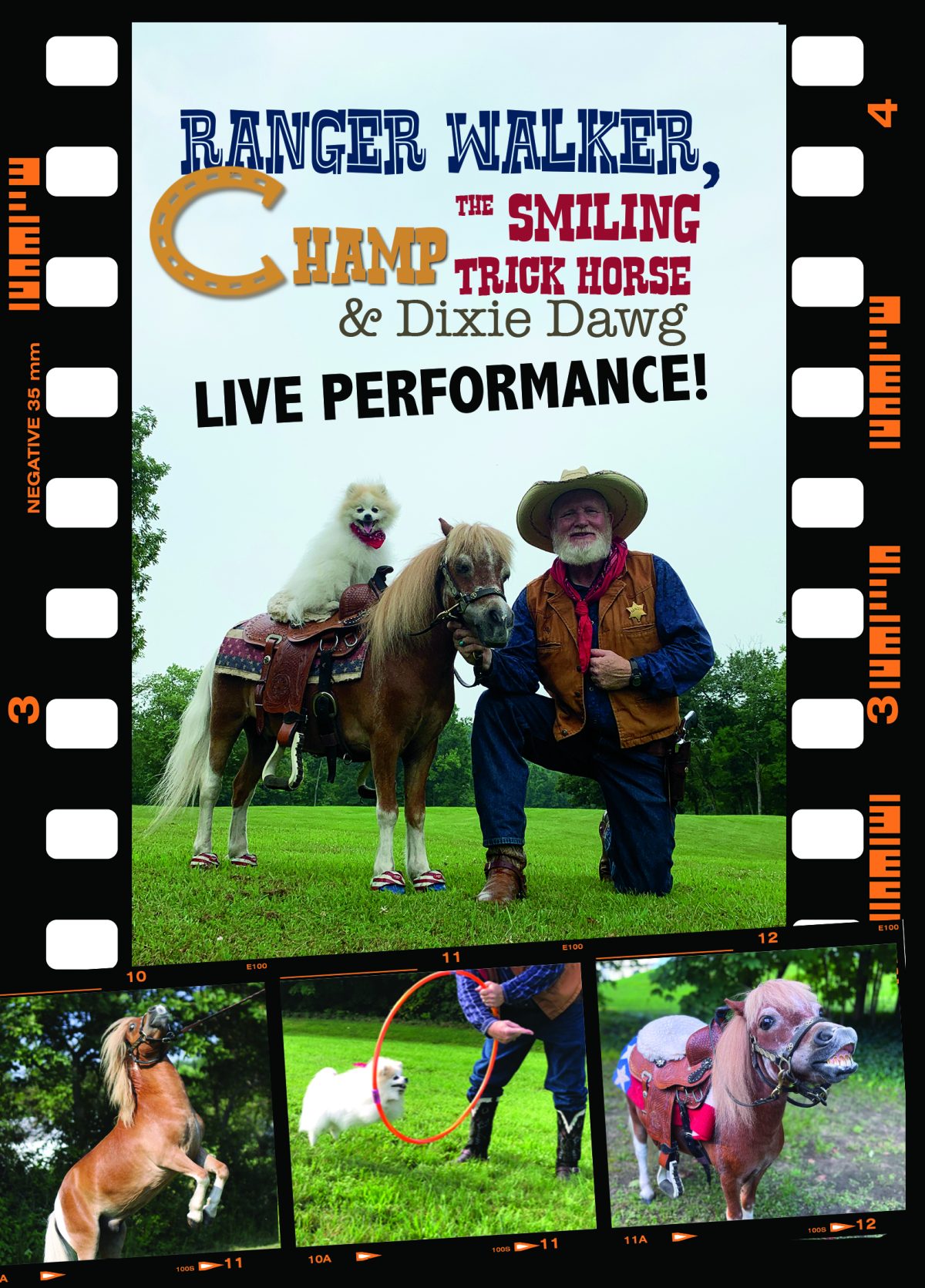Ranger Walker, Champ the Smiling Trick Horse & Dixie Dawg Live ...